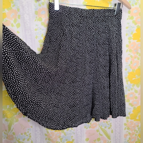 Tailor B. Moss | Skirts | Vintage Bmoss Company Flute Style Polkadot ...